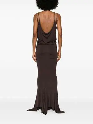 Attico Layered Maxi Dress