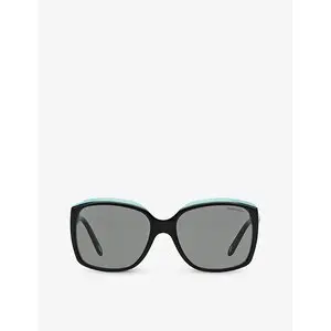 Tiffany & Co. Tf4076 Square-frame Acetate Sunglasses