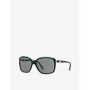 Tiffany & Co. Tf4076 Square-frame Acetate Sunglasses