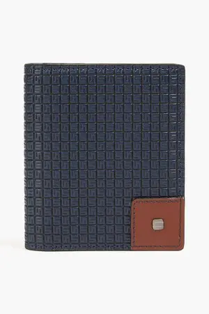 SERAPIAN Logoembossed Coatedcanvas And Leather Wallet