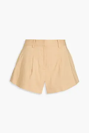 Derek Lam 10 Crosby Linen-blend Shorts