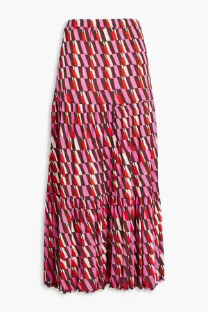 Diane Von Furstenberg Tiered Skirts