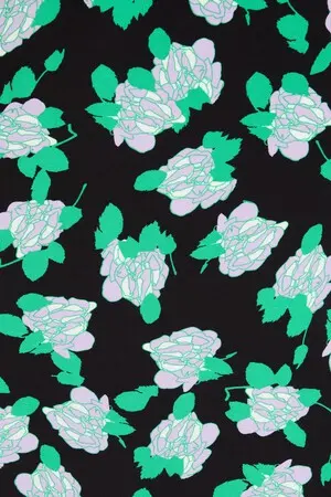Diane Von Furstenberg Elma Floral-print Cady Midi Wrap Skirt