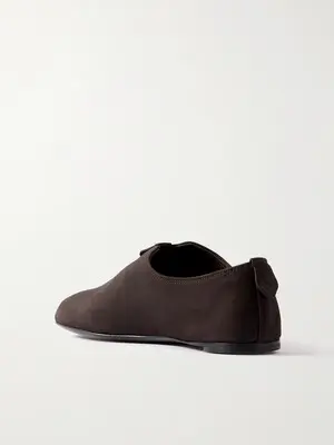 Loro Piana Floaty Nubuck Loafers