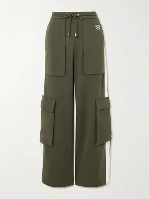 Loewe Striped Tech-jersey Cargo Pants