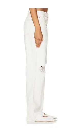 RE/DONE Relaxed Long Wide Leg Jeans