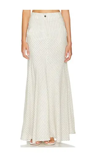 JEN'S PIRATE BOOTY Veneti Maxi Skirt In White