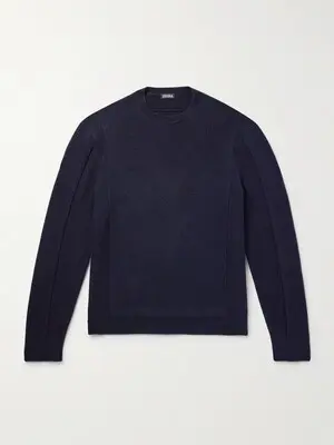 Zegna Crew Neck Sweaters For Men