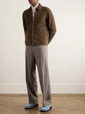 Rag & Bone Melrose Suede Blouson Jacket