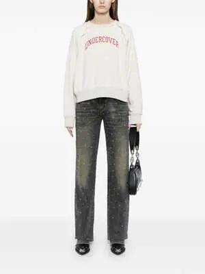 Undercover Logo-print Cotton Sweatshirt