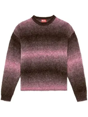 DIESEL® K-rasta Gradient-knit Sweater