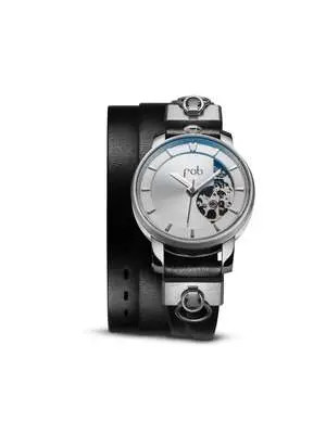 FOB PARIS 36mm Automatic Watch - Silver