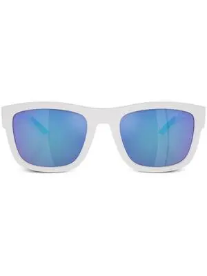 Prada Square Frame Sunglasses - White