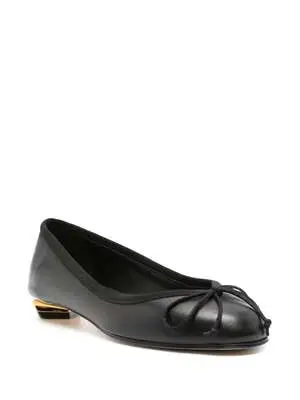 Alexander McQueen 20mm Armadillo Ballet Flats - Black