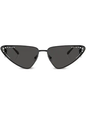 JIMMY CHOO Kristal Sunglasses - Black