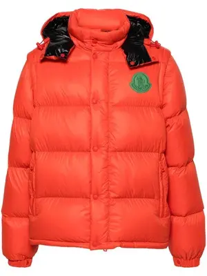 Moncler Cyclone 2-in-1 Padded Jacket - Orange