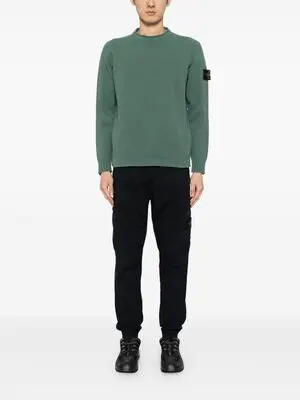 Stone Island Compass-motif Knit Jumper