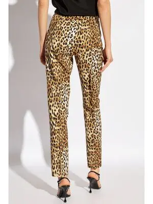 Moschino Animal-print Trousers