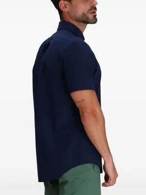 Polo Ralph Lauren Logo-embroidered Short-sleeve Shirt - Blue