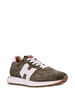 Hogan H601 H-patch Sneakers - Green