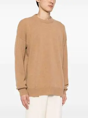 JIL SANDER Cashmere Crew-neck Jumper - Brown