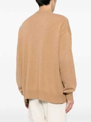 JIL SANDER Cashmere Crew-neck Jumper - Brown