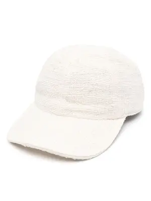 Eleventy Embroidered Logo Baseball Cap - Neutrals