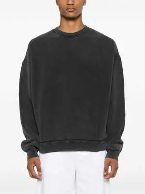 Axel Arigato Typo-embroidered Jersey Sweatshirt