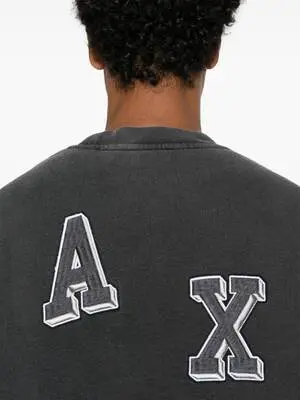 Axel Arigato Typo-embroidered Jersey Sweatshirt
