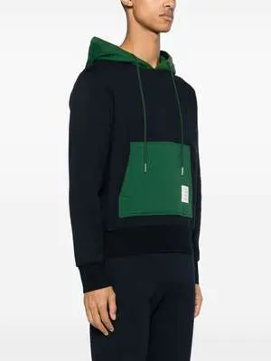 Thom Browne Colour-block Cotton Hoodie