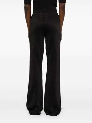 Missoni High-waisted Flared Trousers - Black