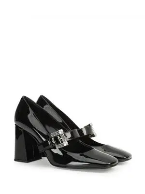 SERGIO ROSSI Sr Twenty Buckle Pumps