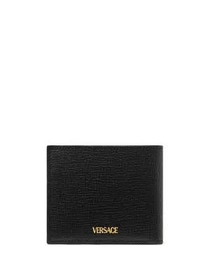 Versace Medusa Biggie Bi-fold Wallet - Black