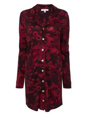 Johnny Was Carrie Night Shirt - Red