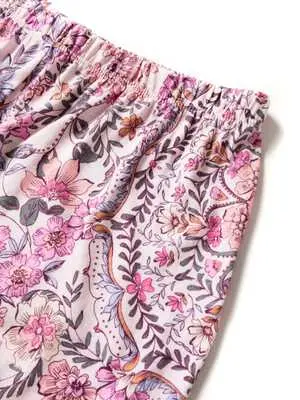 Johnny Was The Bobbie Crop Pyjama Set - Pink