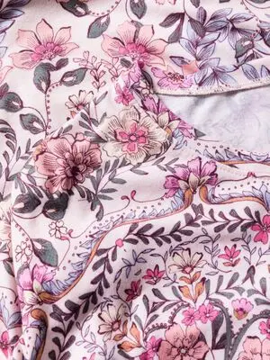 Johnny Was The Bobbie Crop Pyjama Set - Pink