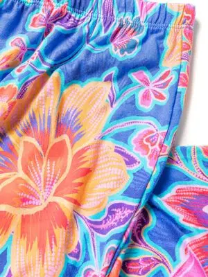 Johnny Was The Bobbie Crop Pyjama Set - Blue