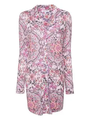 Johnny Was The Neena Night Shirt - Pink