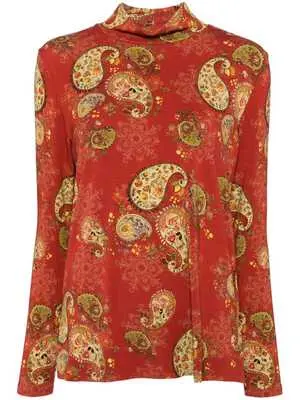 Johnny Was Paisley-print T-shirt