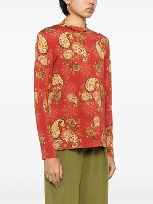 Johnny Was Paisley-print T-shirt