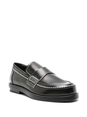 Alexander McQueen Leather Loafers