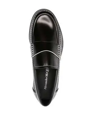 Alexander McQueen Leather Loafers