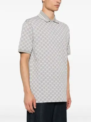 Gucci Gg Jacquard Polo Shirt