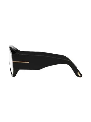 TOM FORD Oversized Pilot Frame Eyeglasses