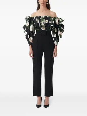 Carolina Herrera Rose-print Top