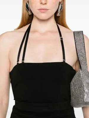 Attico Panelled Halterneck Tank Top