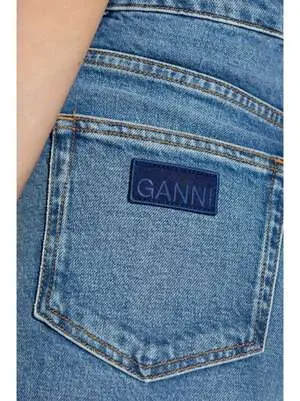 GANNI Andi Wide-leg Jeans