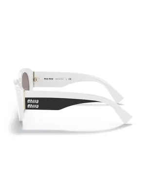 Miu Miu Logo-print Sunglasses