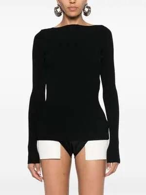 Rick Owens Al Sweater - Black