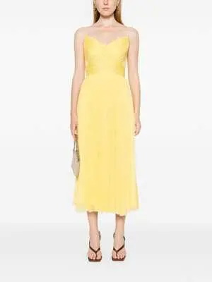 CRISTALLINI Moon Maxi Dress - Yellow